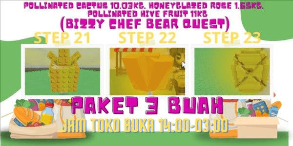 Buy Item Pollinated Cactus 10.03kg. HoneyGlazed Rose 1.65kg. Pollinated ...