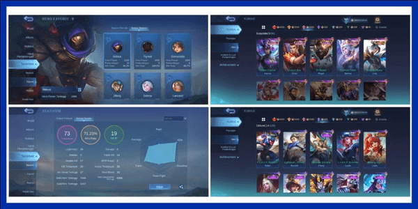 Beli Akun AKUN ML SULTAN MURAH DAN AMAN #3 Mobile Legends Terlengkap ...