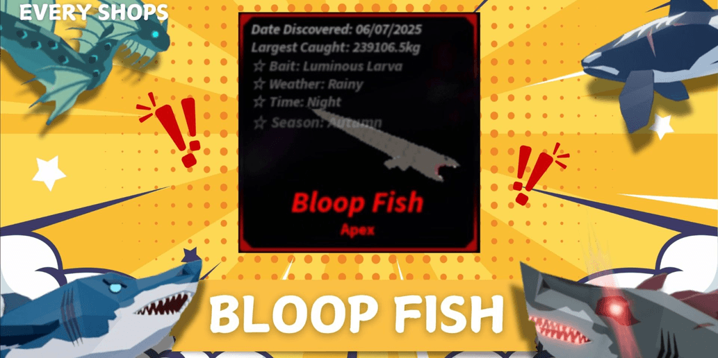 Beli Fish Bloop Fish (Fisch) Fisch Terlengkap dan Termurah Desember ...