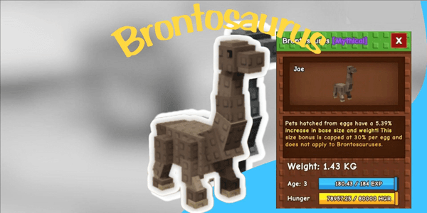 Beli Pets Brontosaurus GAG Pets Grow A Garden Termurah Juni 2026 | itemku