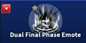 Buy Emote Dual Final Phase Emote Blade Ball 3663172 | itemku