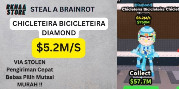 Cheapest Steal A Brainrot Money | itemku