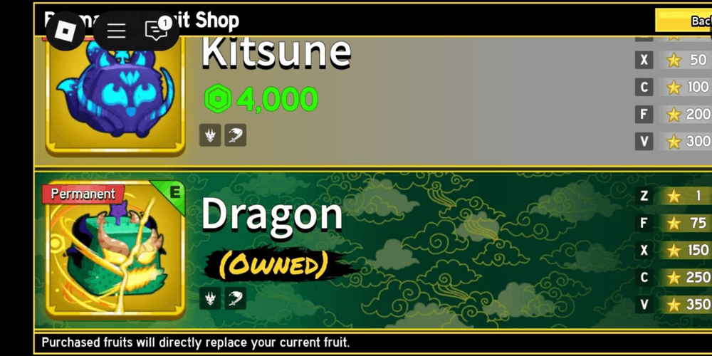 Buy Account Perm Dragon | 2 Max Storage | Angel V3 Blox Fruits 3780095 ...