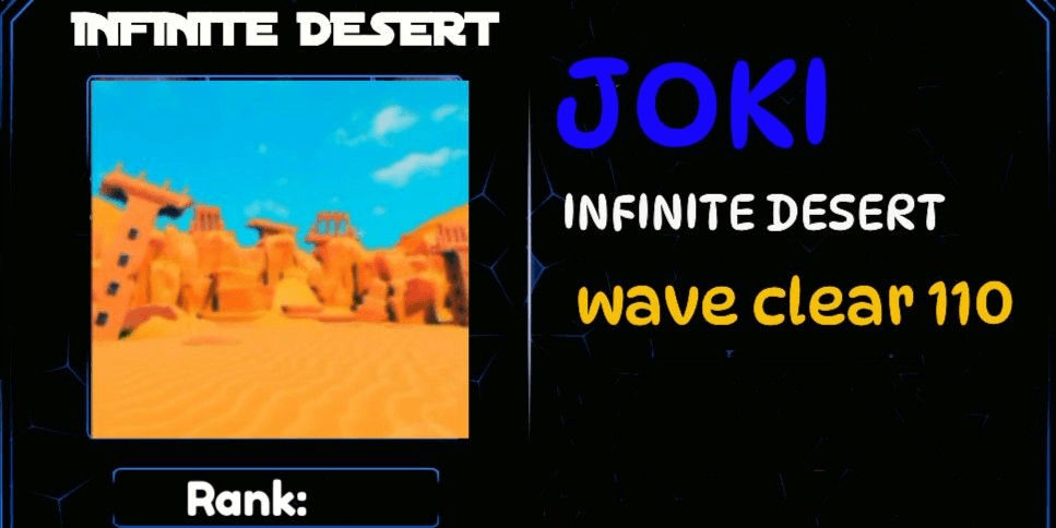 Buy Boosting Service INFINITE DESERT 110 Arise Crossover 3779154 | itemku