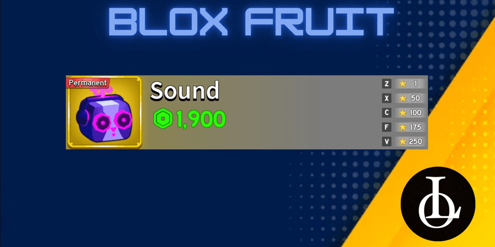 Buy Fruit Sound (Permanent) Blox Fruits 3783203 | itemku