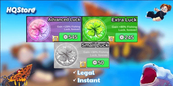 Beli Item Combo Luck Master (Small Luck + Extra Luck + Advanced Luck ...