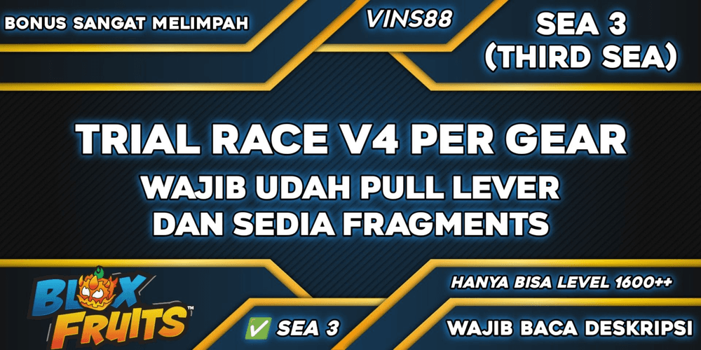 Buy Boosting Service Trial Race V4 Blox Fruits 3837844 | itemku