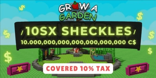 Beli Coins 10 SX / Sextillion Sheckles Grow A Garden Terlengkap dan ...