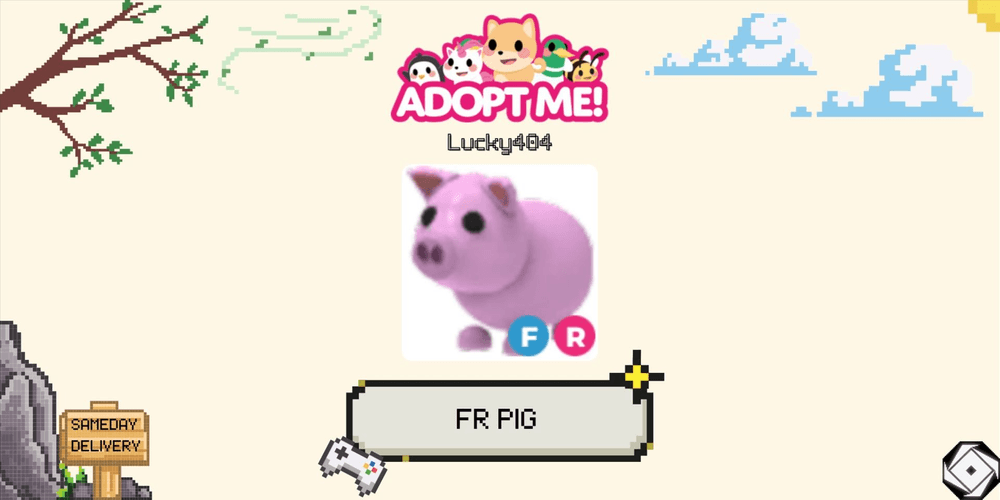 Buy Pet Pig Adopt Me Trading Hub 3845072 | itemku