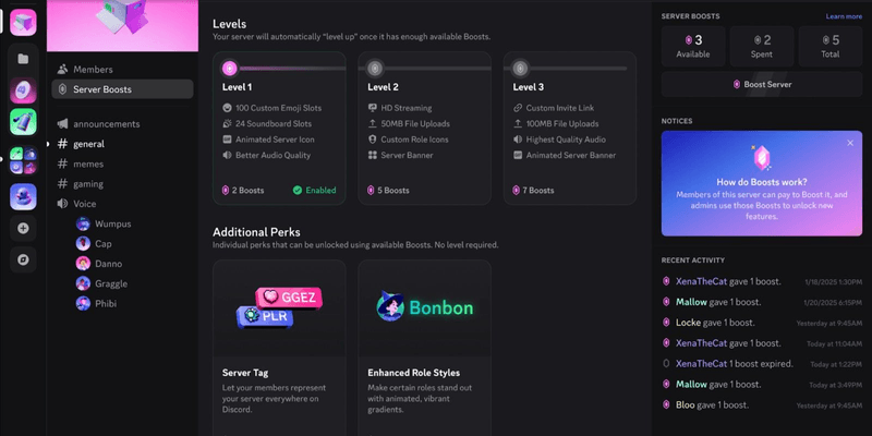 Beli Server Boost Boost Level 3 Discord Terlengkap dan Termurah ...
