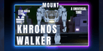Buy Mount Khronos Walker | Universal Mount - A Universal Time (AUT) A ...