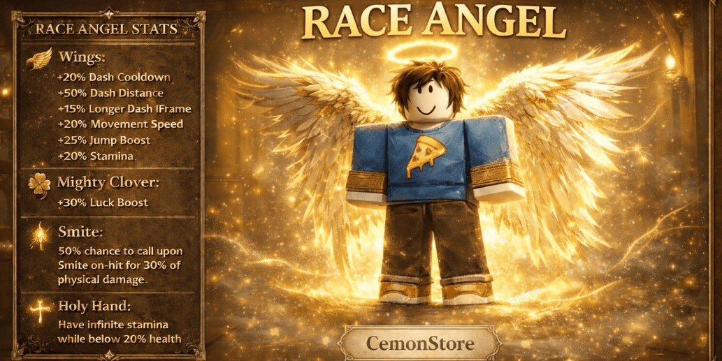 Beli Akun The Forge — Starter Pack: Angel Race (Mythic Tier) The Forge ...