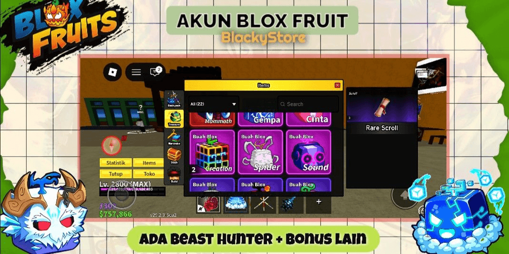 Beli Akun Akun BF|| Race V4 [6] + GamePass [2]|| BONUSS RANDOMM!! Blox ...