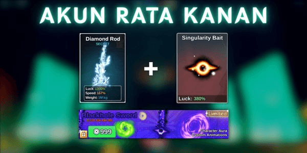 Beli Akun Fish It! Termurah Januari 2026 | itemku