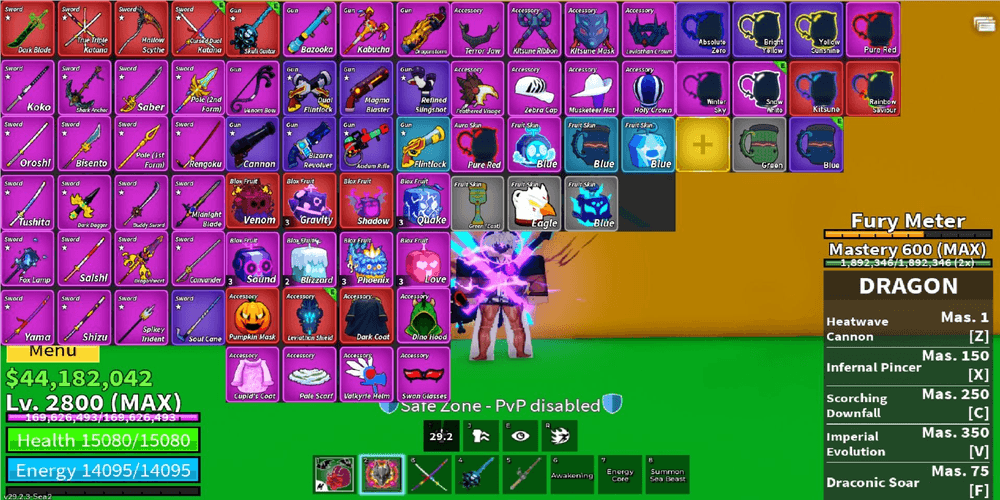 Beli Akun Akun Blox Fruits Sultan Gg Permanent Dragon Dan Lainnya ...