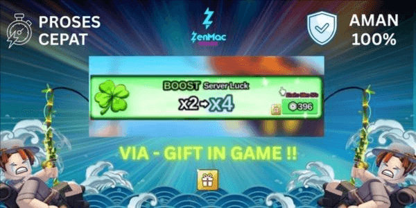 Beli Item Server Luck x4 Fish It! Termurah Mei 2026 | itemku
