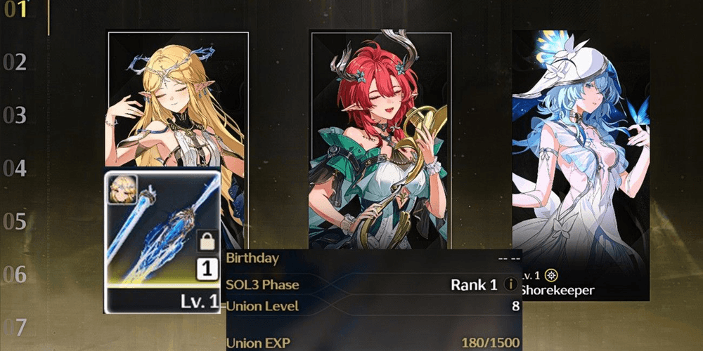Buy Account [SEA] Starter Cartethyia + Sign, Ciaccona, Shorekeeper | UL ...