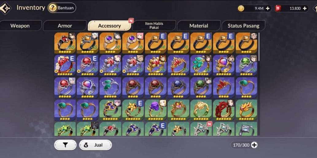 Beli Akun Global Server: Seven Knights (Melia TC1, Fai TC0, Juri TC0 ...