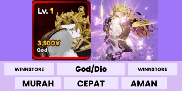 Buy Unit God / Dio OH Anime Vanguards cheapest May 2026 | itemku