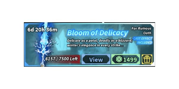 Beli Gamepass Bloom of Delicacy Fisch Termurah Juni 2026 | itemku