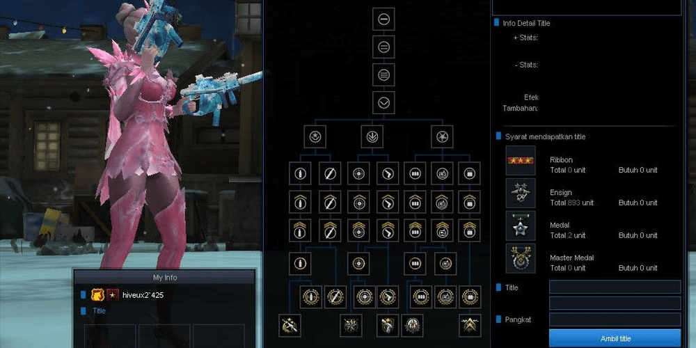 Beli Account 1 Star Permanent Weapon Point Blank Beyond Limits Termurah ...