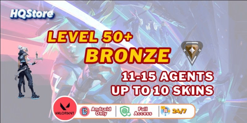 Buy Account [AP | PC] Level 50+ | 11-15 Agents | Bronze | Up to 10 ...