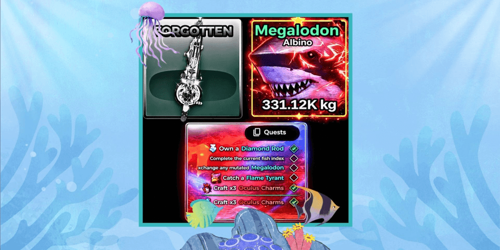 Beli Fish Megalodon Fish It! Termurah Juni 2026 | itemku