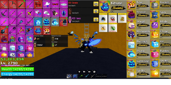 Buy Account Blox Fruits Account Perm Kitsune Blox Fruits cheapest June ...