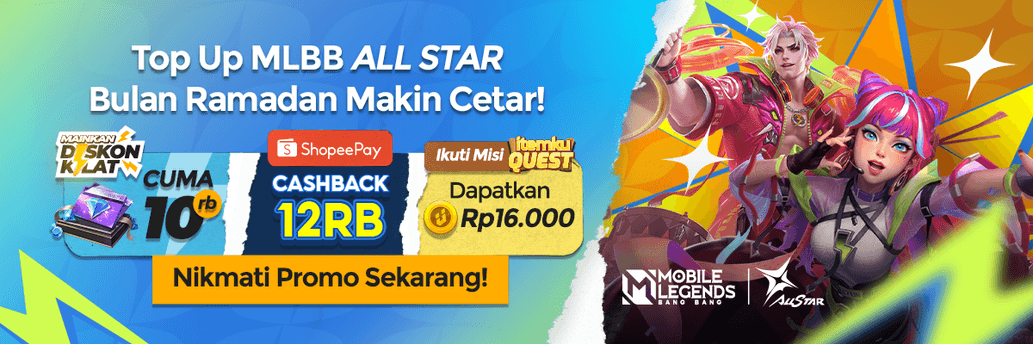 Top-up Diamond buat Event MLBB All Star, Bulan Ramadan Makin Cetar!